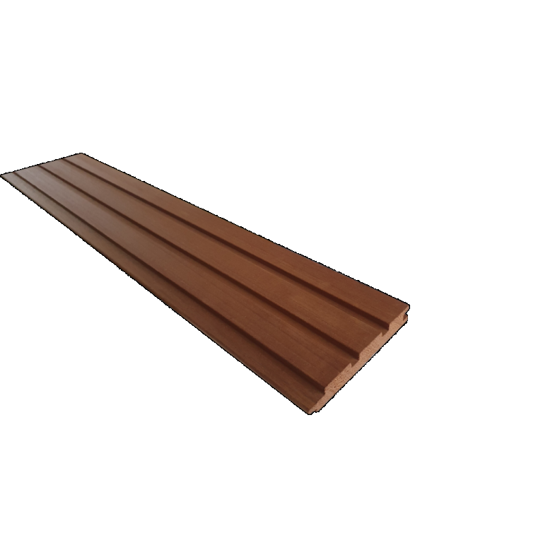 Triple Rhombus Verticaal - Ayous Thermo - Dubbelzijdig - Wand schutting ...