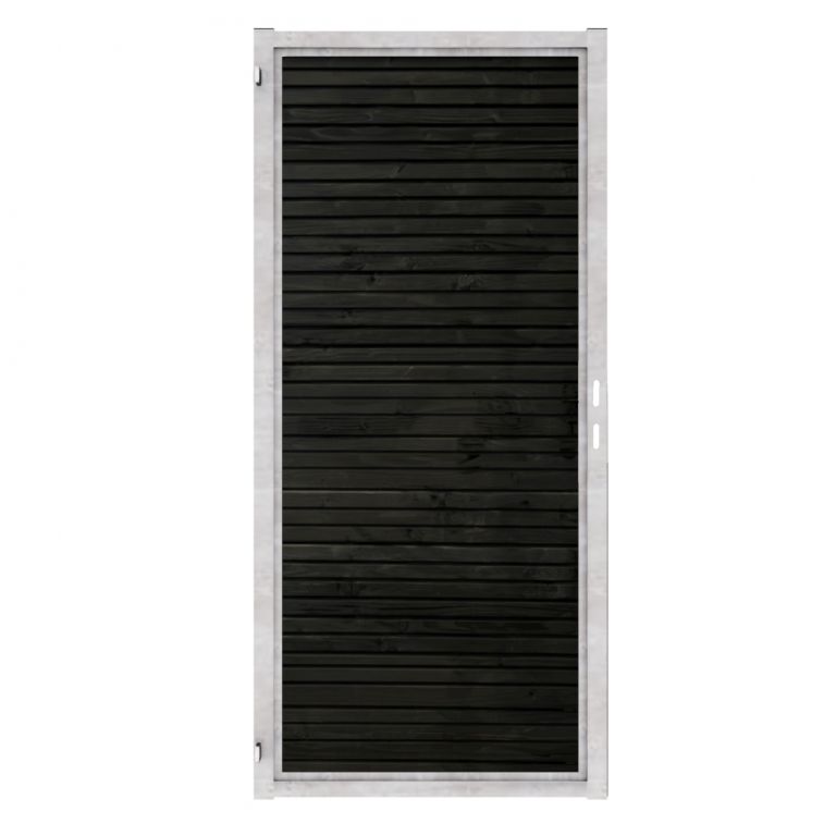 Douglas Tuinpoort | 110x190cm | Combiwood | Triple Rhombus Zwart ...