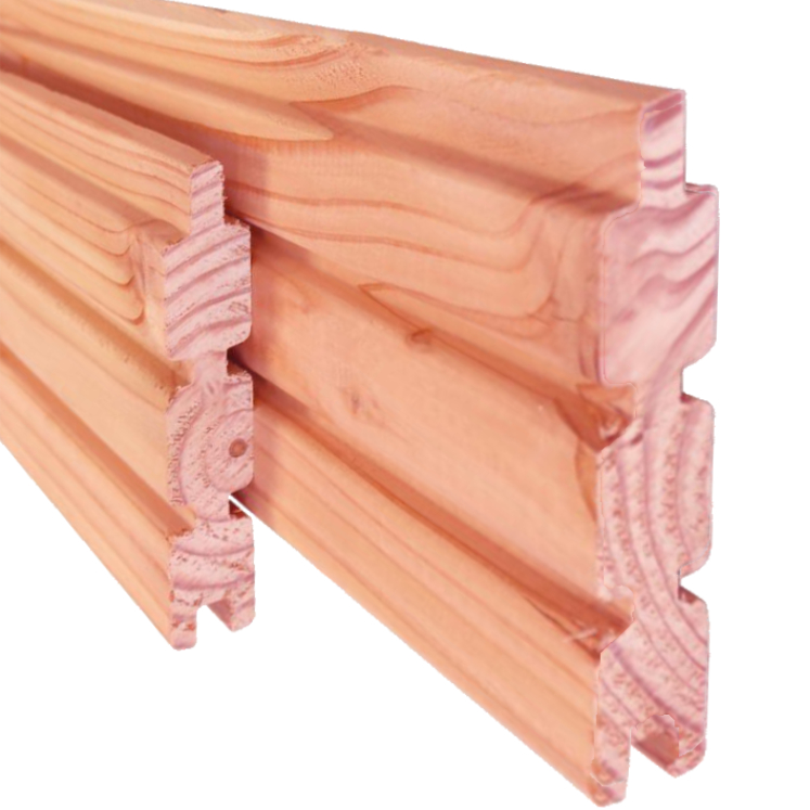 Combiwood schuttingplank | Triple Rhombus | Blank | SCHUTTING.nl